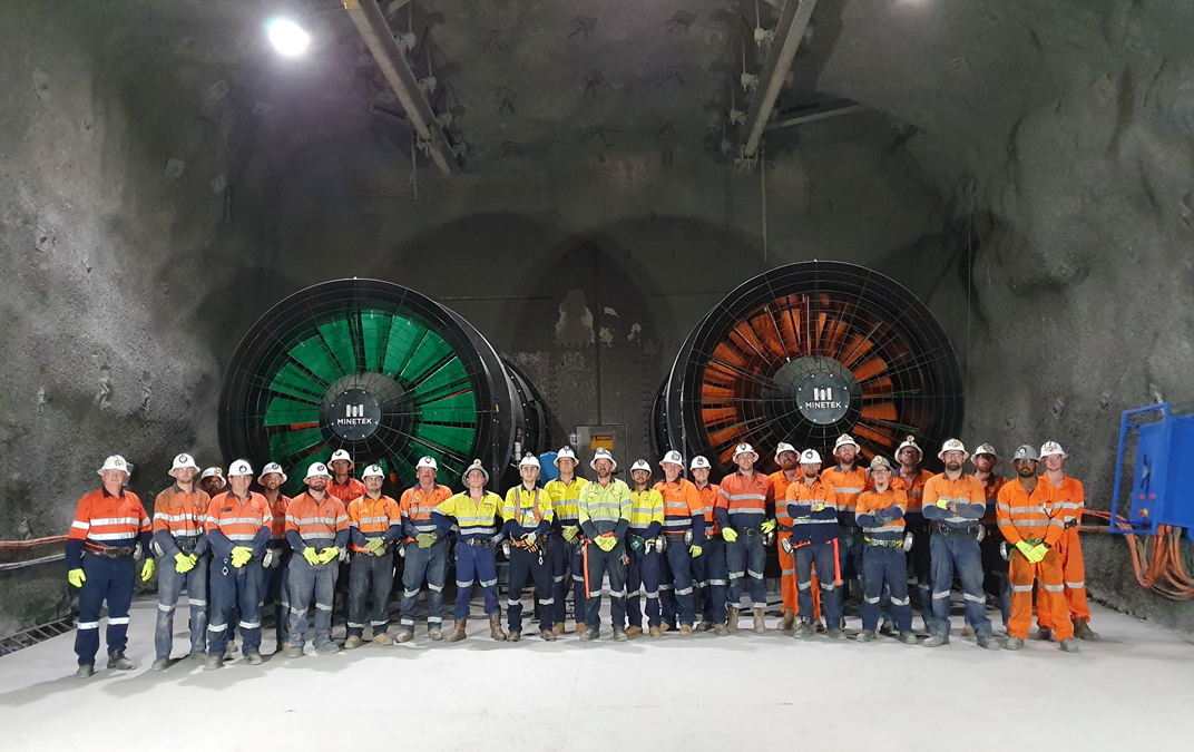 Western Australia Gold Mine - Primary Booster Fan - Minetek