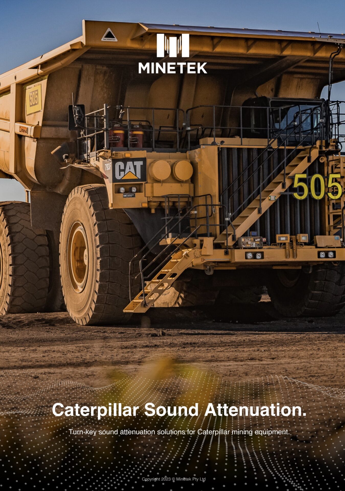 Sound | Caterpillar sound attenuation - Minetek