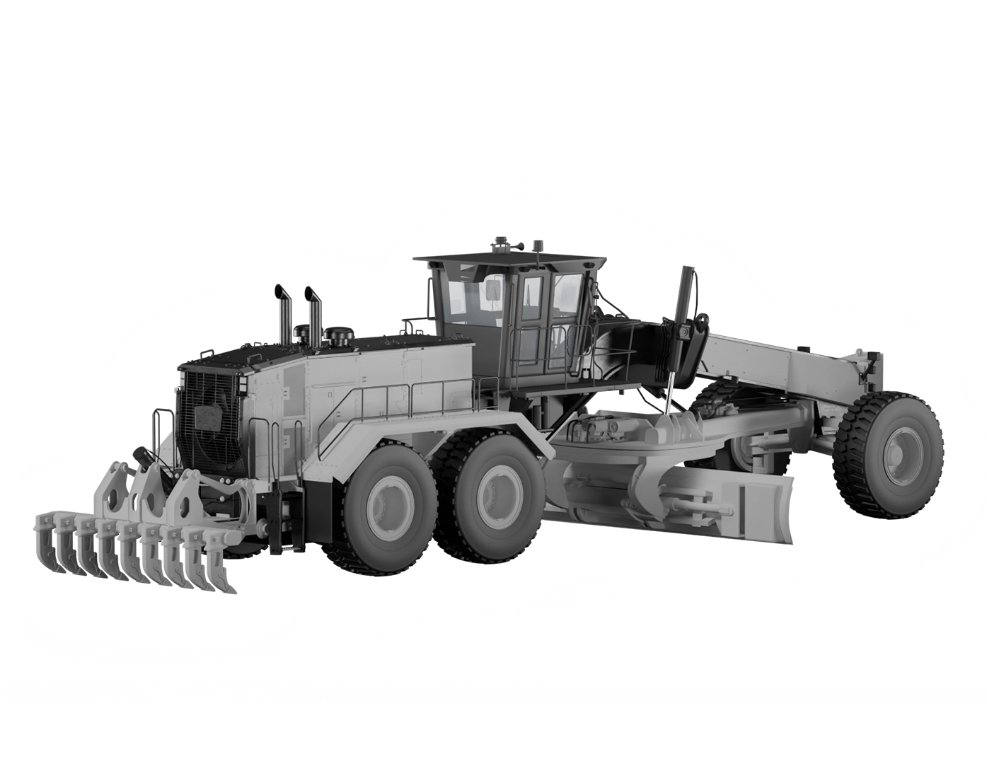 Grader Truck Sound Packages for Noise Reduction | Minetek