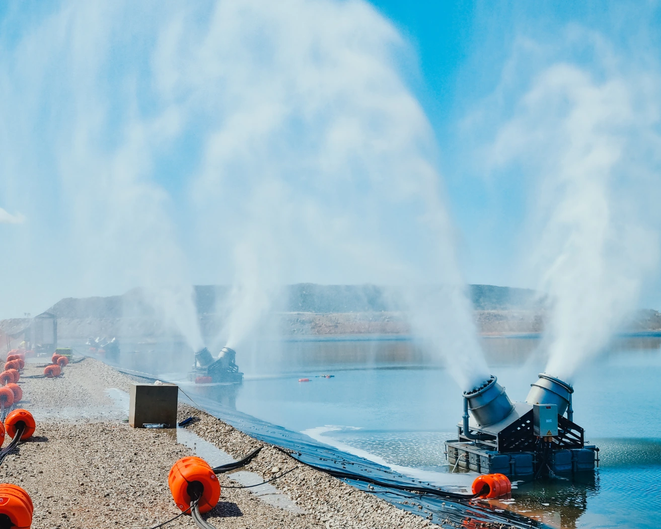 Advanced Floating Evaporators for Wastewater | Minetek