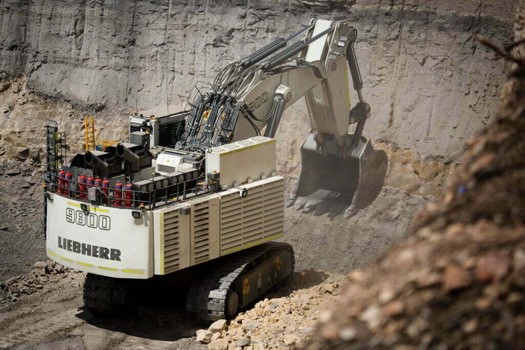 Hunter Valley Coal Mine - Liebherr R 9800 - Minetek