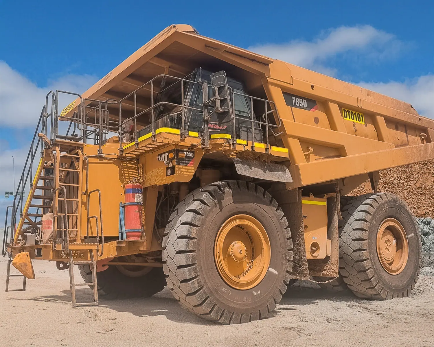 Sound | Caterpillar 785C/D Haul Truck case study - Minetek