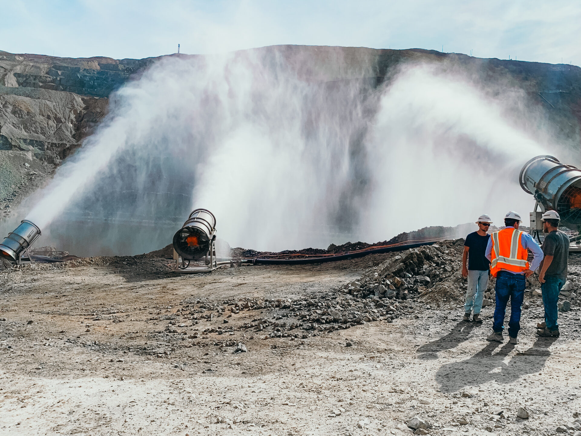 Arizona, USA Copper Mine - Water Evaporation Solution - Minetek