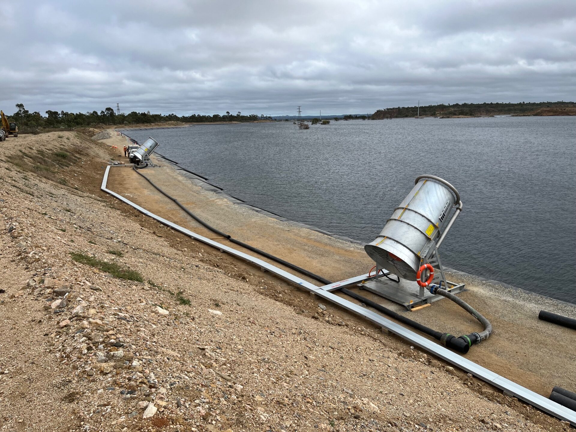 Queensland Hydro Water Power Plant - Water Evaporation Solution