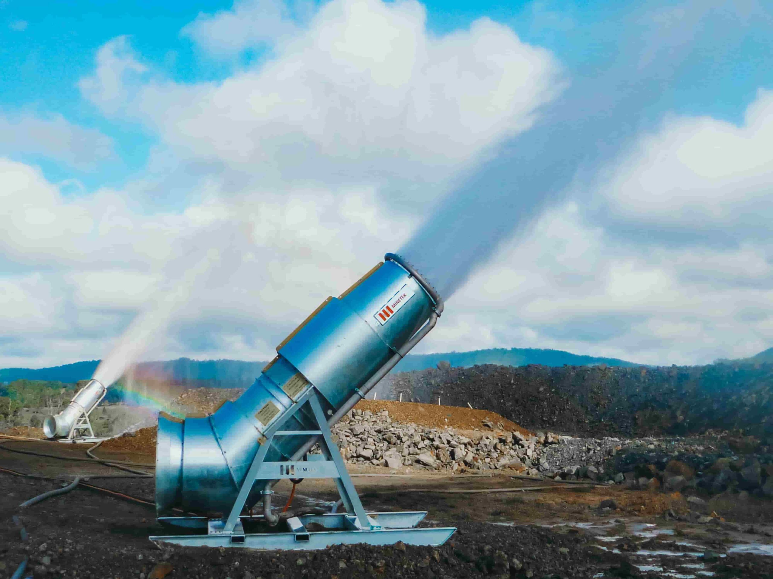 NSW, Australia Coal Mine - Water Evaporation Solution - Minetek