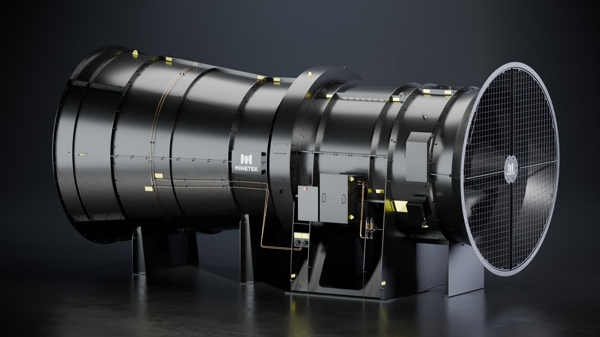 Raptor Series Underground Ventilation Fans