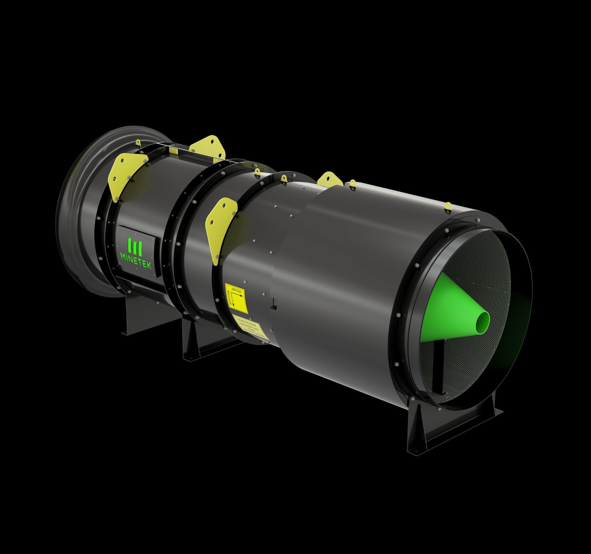 Air | Raptor 280kW vs Traditional Twin 110kW Fan - Minetek